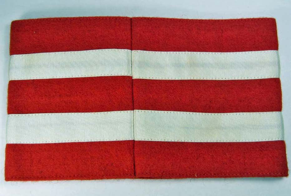 GERMAN NAZI POLITICAL LEADER HIGH RANKING OFFICERS ARM BAND
