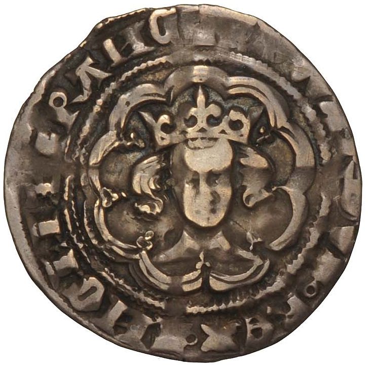 England: Edward III 1327-1377 Half Groat