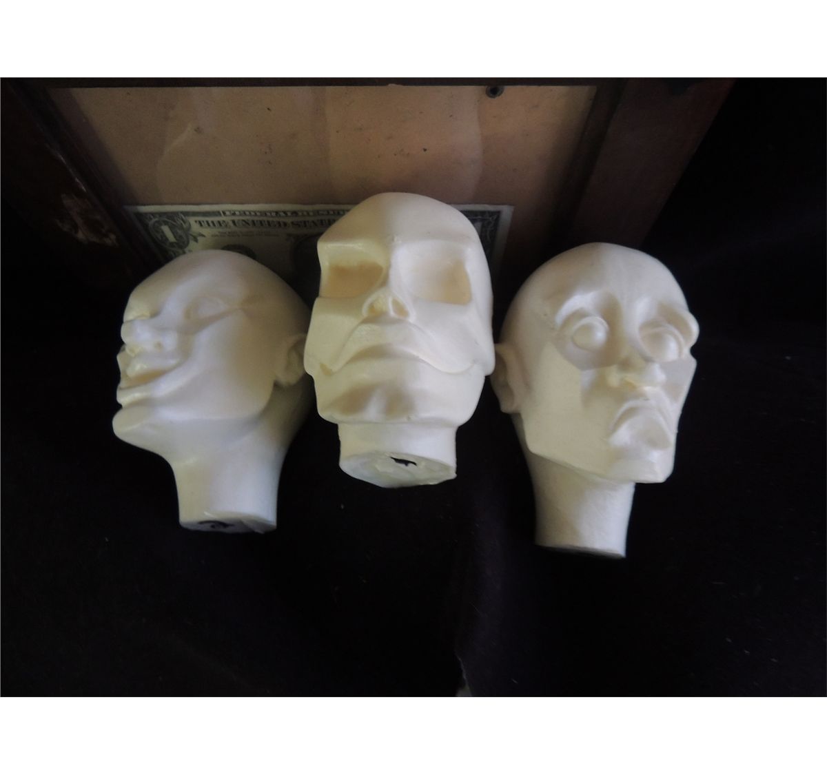 PUPPET MASTER BLADE SAD & SMILING JESTER PUPPET HEAD PRODUCTION CASTING ...