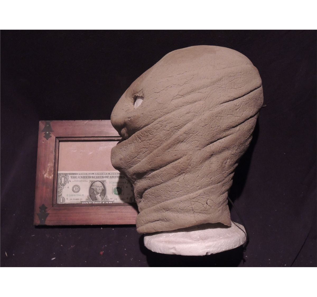 THE COLLECTOR PROTOTYPE HERO MASK FROM PRODUCTION