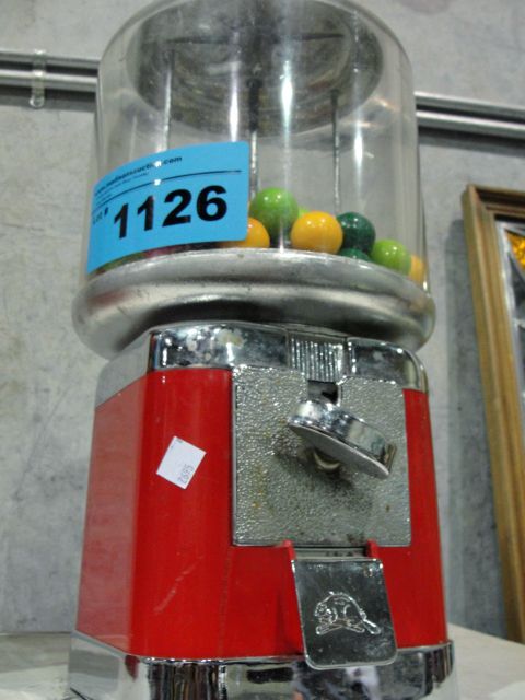 Beaver brand gumball machine