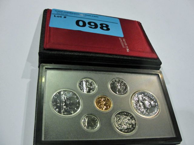 1979 royal canadian mint coin set with silver