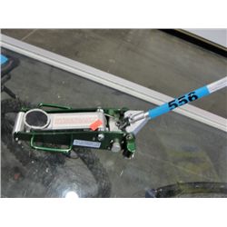 Strong arm miniature floor jack