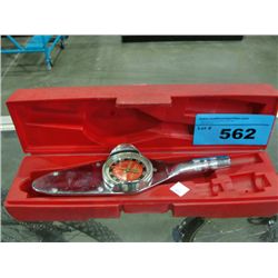 Snap on torque meter