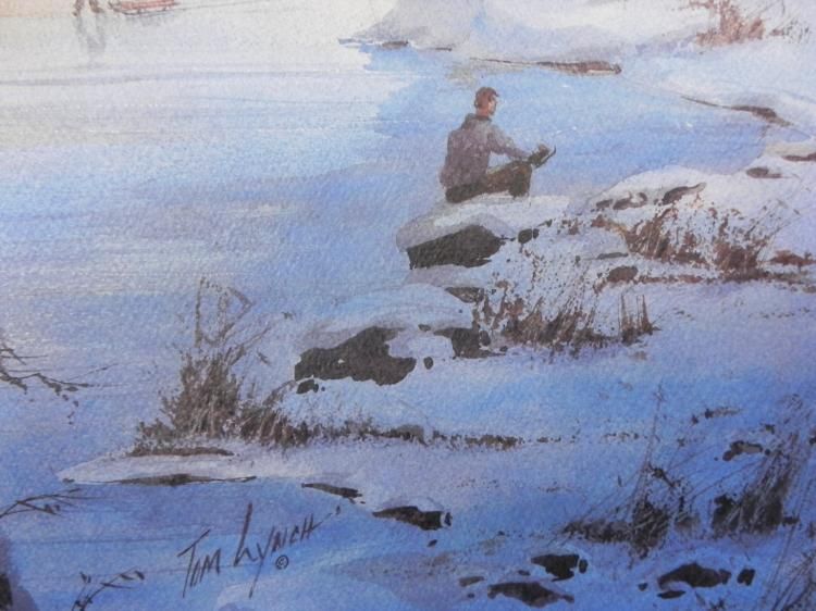 Tom Lynch Warm By The Fire Art Print