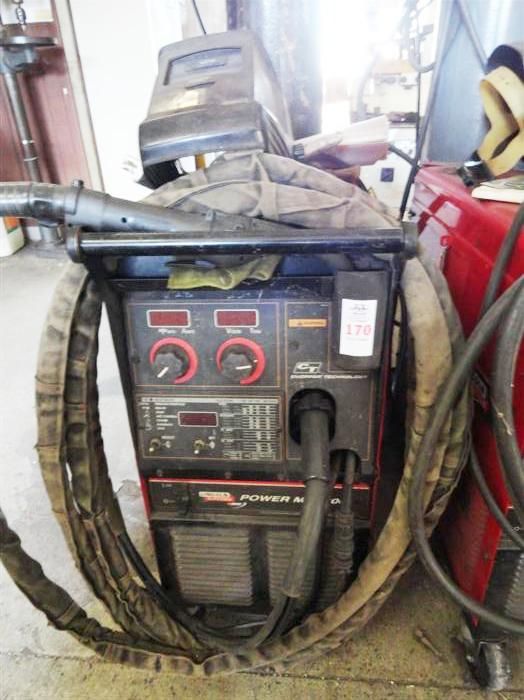 Lincoln Power Mig 300 Welder w/Aluminum Push Pull Gun