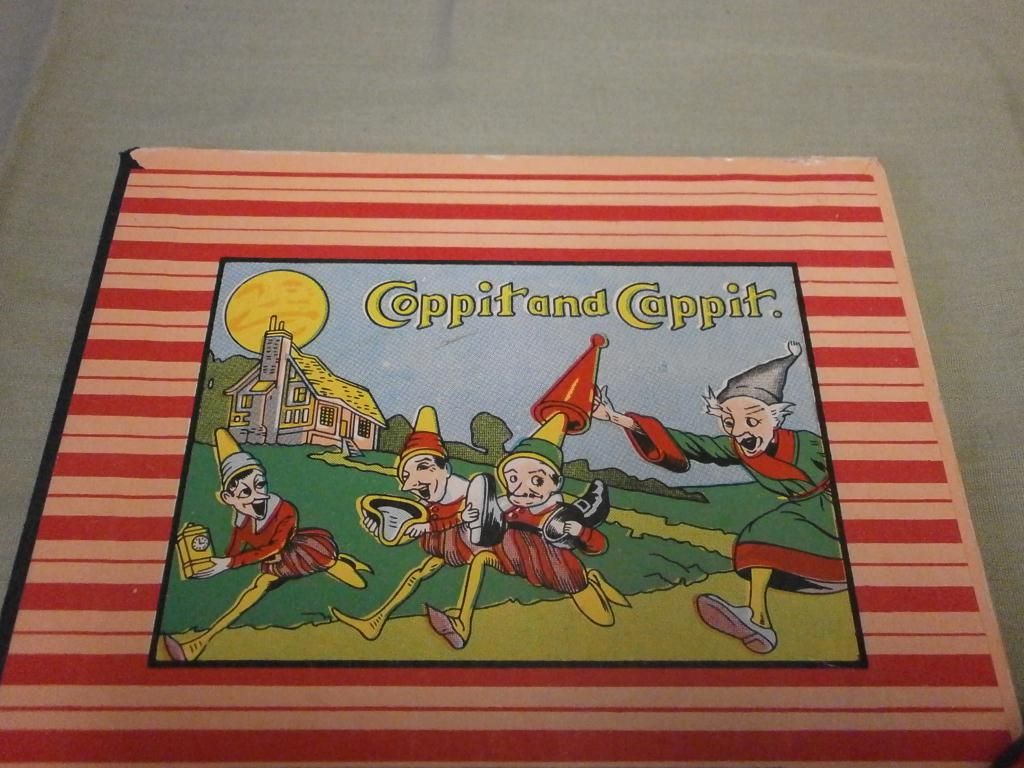 Coppit & Cappit Vintage Board Game w/Tin