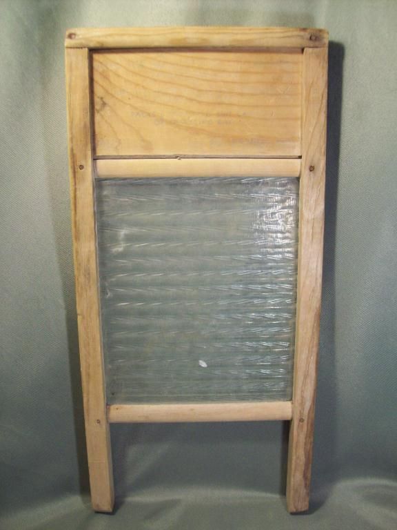 Vintage Glass Washboard - Columbus Washboard Co.