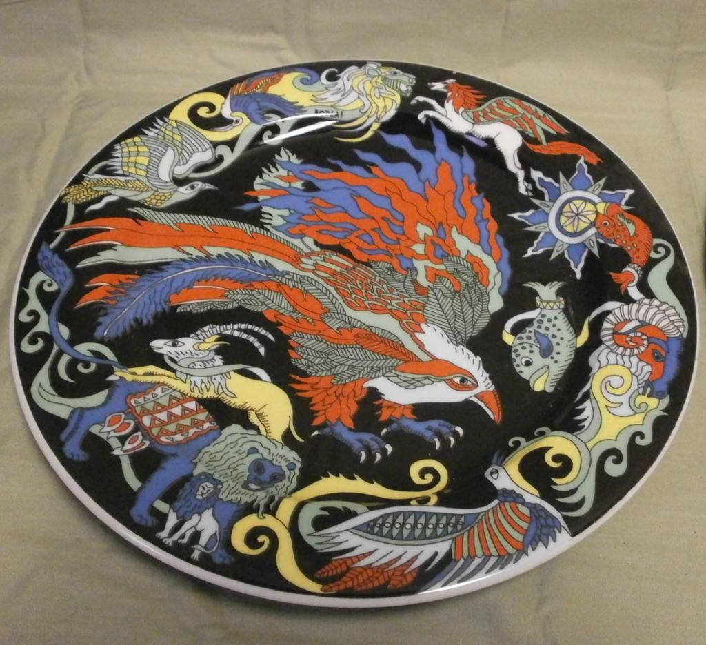 2 Bopla Switzerland Assorted Series Dinner Plates