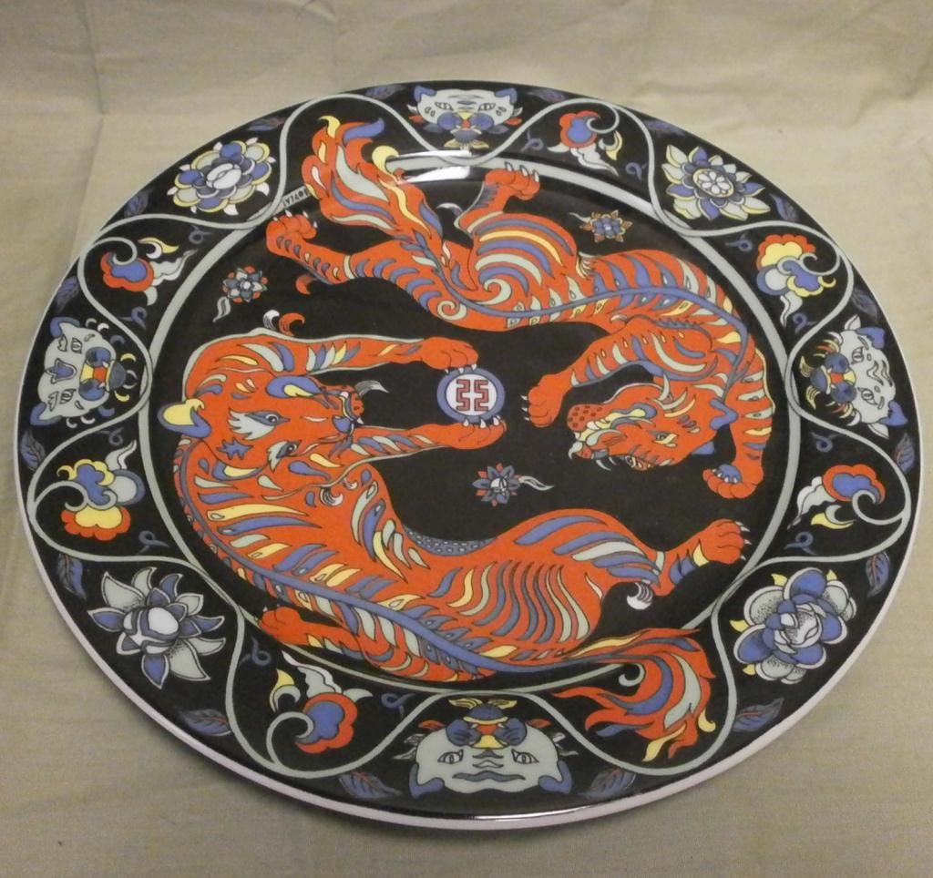 2 Bopla Switzerland Assorted Series Dinner Plates