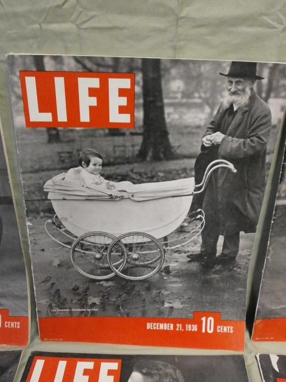 First 6 Issues Of Life Magazine - 1936