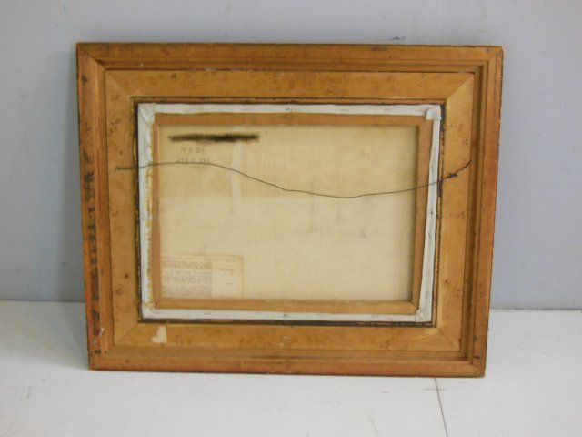 Lewis J Sher signed oil painting
