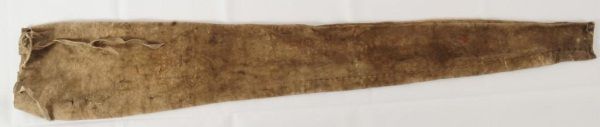 Early Indian Buckskin Rifle Scabbard
