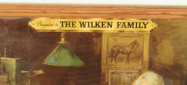 Wilken Family Blended Whiskey Sign