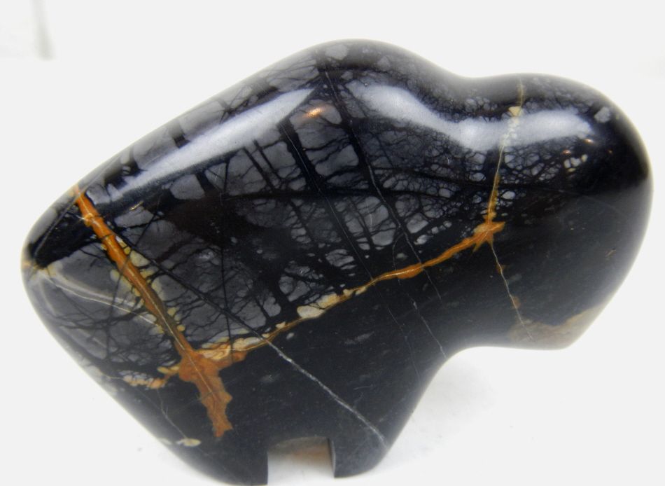 Buffalo Stone Sculpture