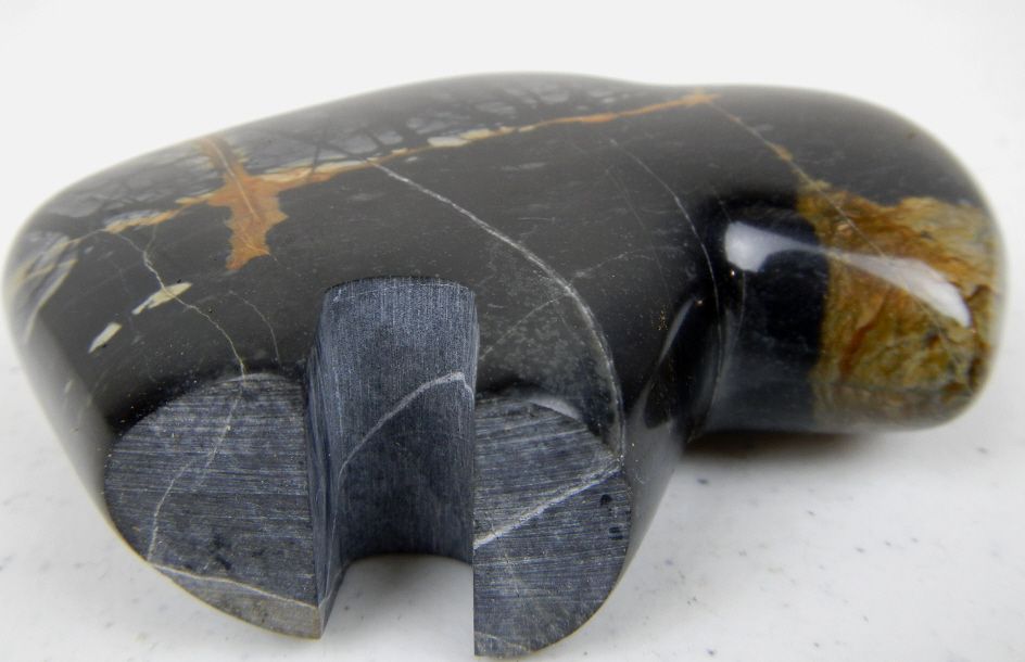 Buffalo Stone Sculpture