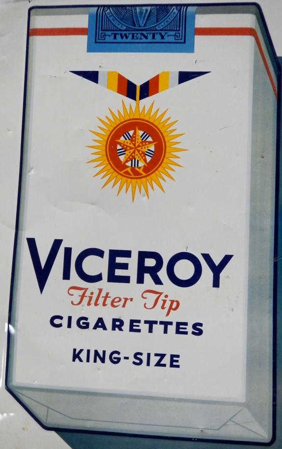 Viceroy Cigarette Sign