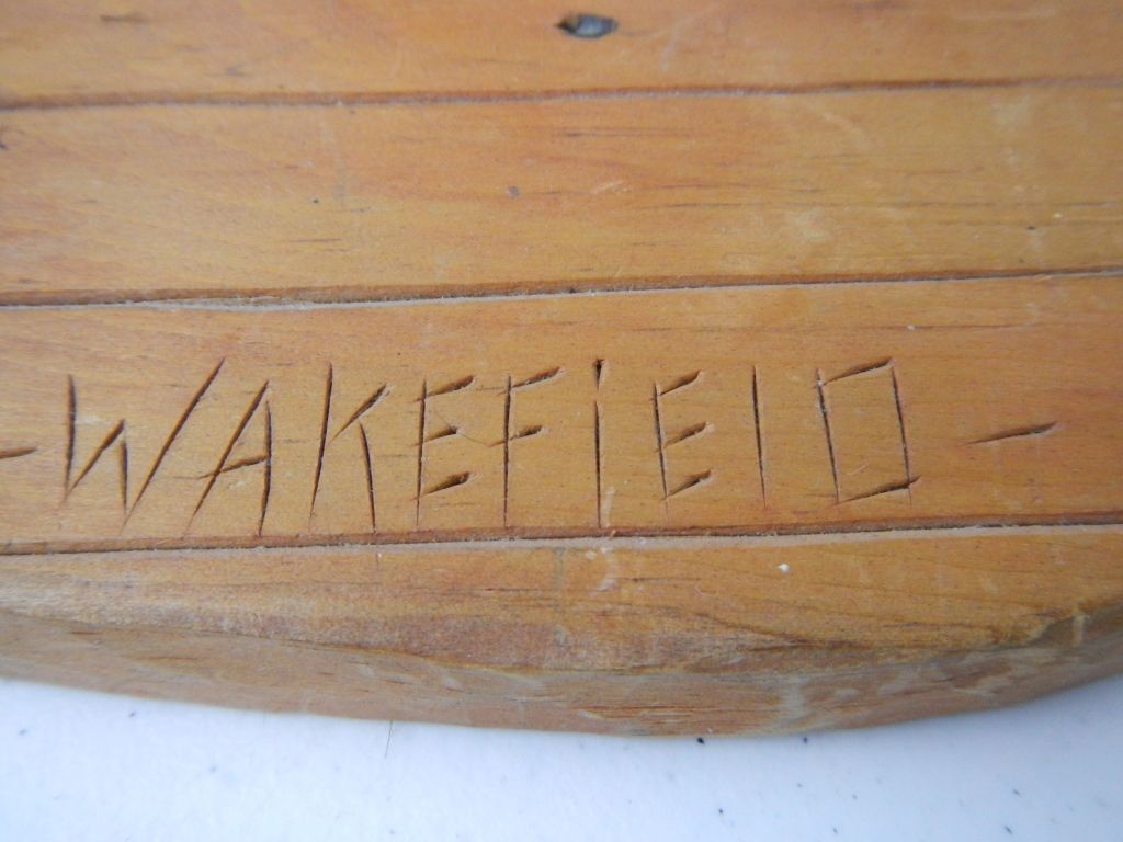 Cecil Wakefield 1967 Original Cowboy Carving