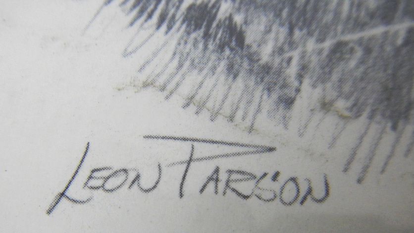 Leon Parson Grizzly and Mountain Lion Prints