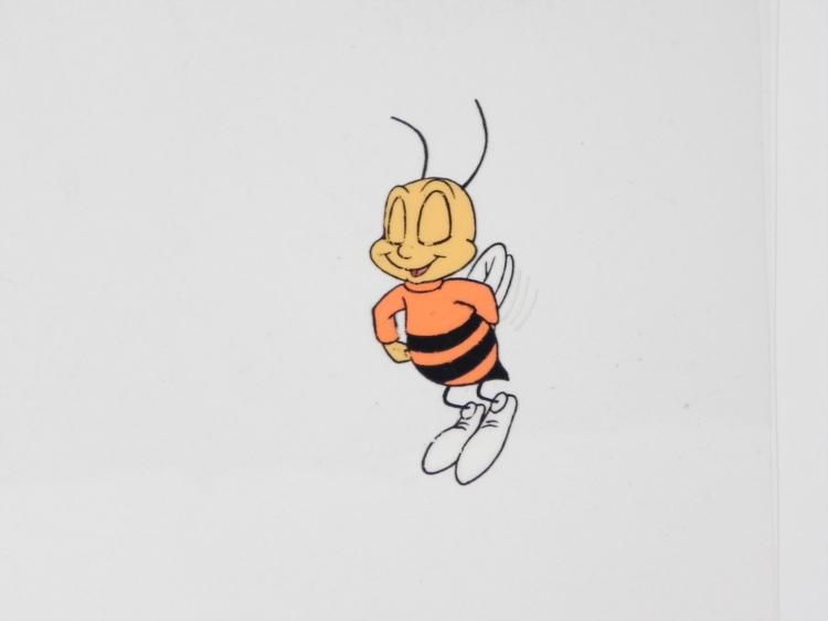 Original Crazy Bee Animation Art Cel Cheerios Honey Nut