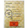 GERMAN NAZI WAFFEN SS NCO AUSWEIS IDENTIFICATION CARD