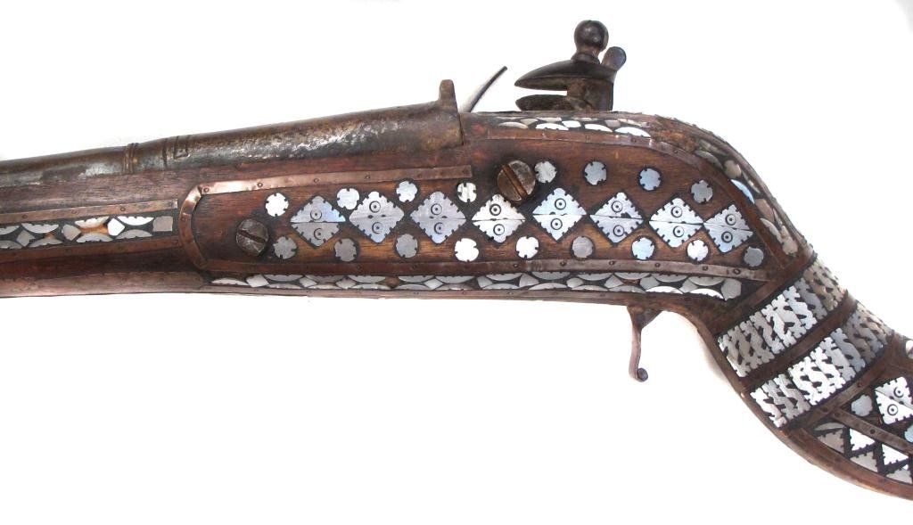 AN AFGHAN JEZAIL MUSKET