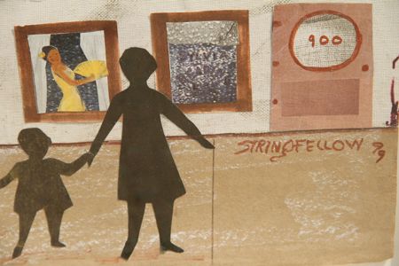 Allen Stringfellow, On This Street I, Collage