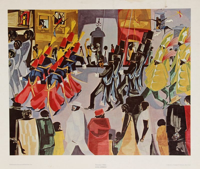 Jacob Lawrence, Parade, Poster