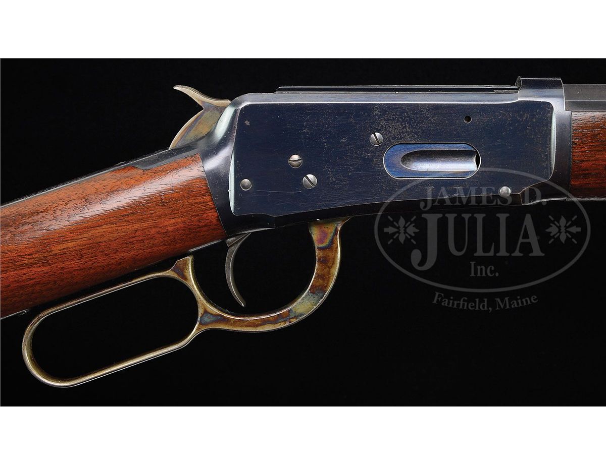 RARE FIRST MODEL WINCHESTER MODEL 1894 LEVER ACTION RIFLE.
