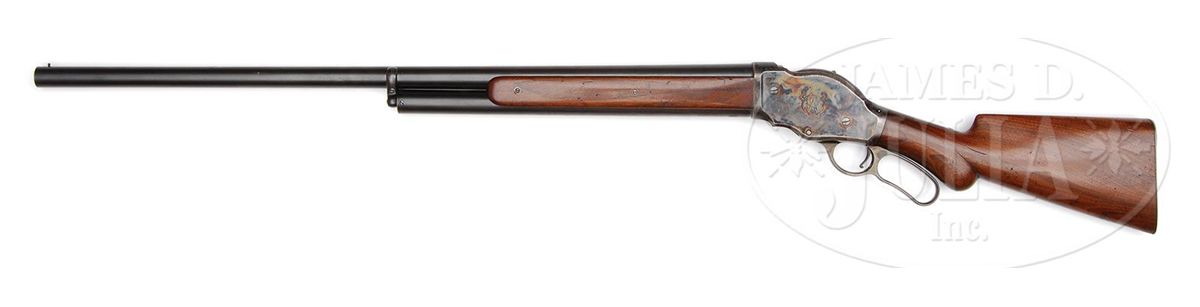 SCARCE WINCHESTER MODEL 1887 LEVER ACTION SHOTGUN.