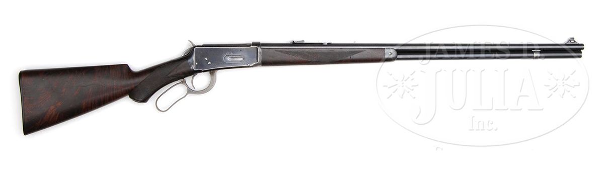 RARE INSCRIBED DELUXE SPECIAL ORDER WINCHESTER MODEL 1894 EXTRA-LIGHT ...