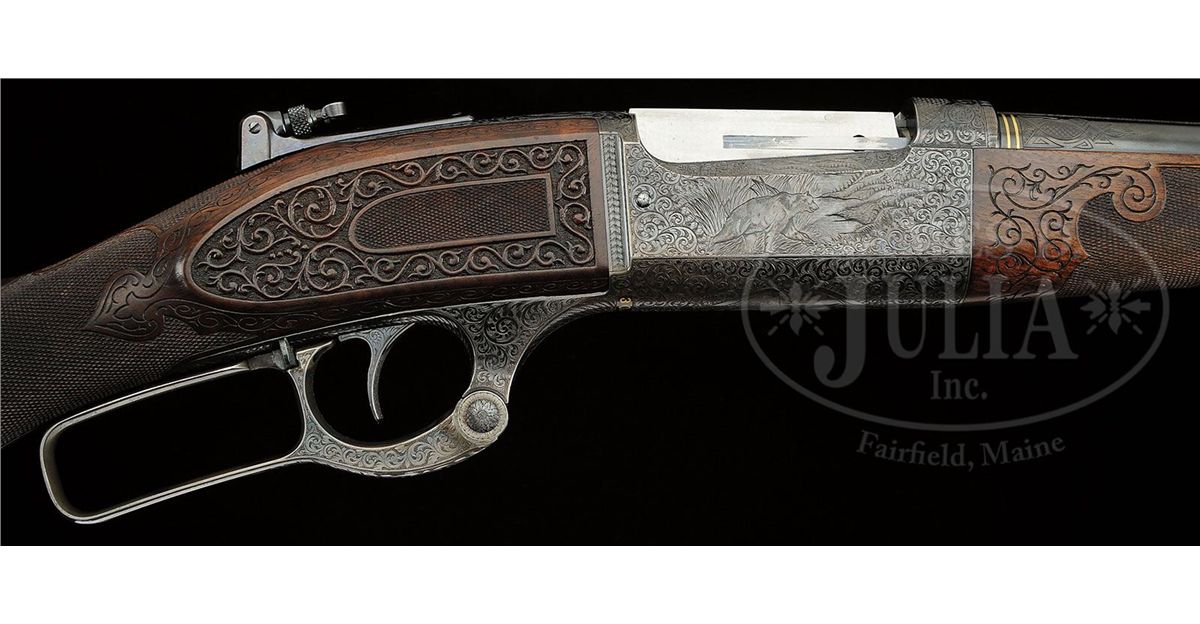 *VERY RARE SAVAGE MODEL 1899 GRIZZLY GRADE LEVER ACTION RIFLE.