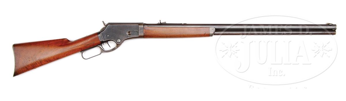 FINE MARLIN MODEL 1881 LEVER ACTION RIFLE.