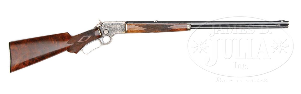 *RARE DELUXE ENGRAVED MARLIN MODEL 97 LEVER ACTION RIFLE.