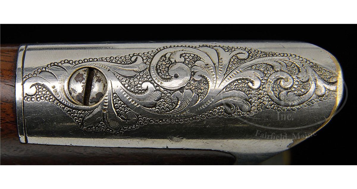 EXTREMELY RARE FULL NICKEL ENGRAVED HENRY MODEL 1860 LEVER ACTION RIFLE.