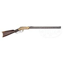 FINE ENGRAVED HENRY RIFLE.