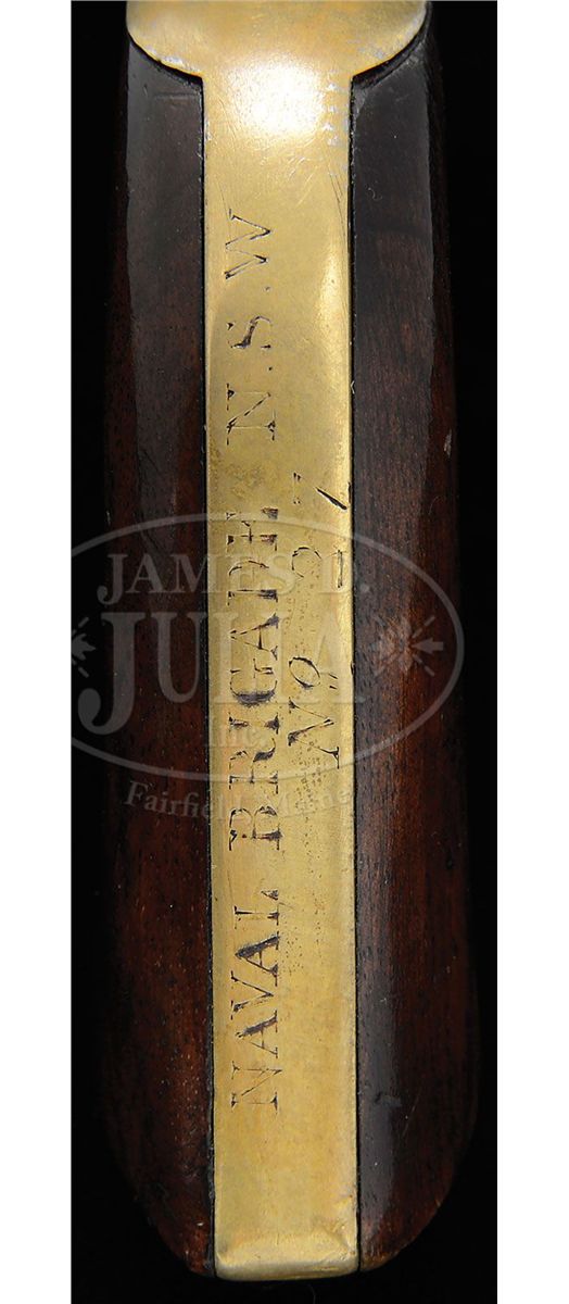 RARE NEW SOUTH WALES NAVAL BRIGADE COLT 1851 NAVY REVOLVER.