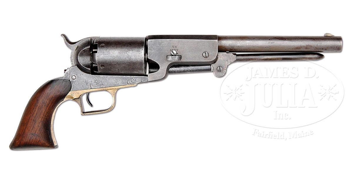 RARE COLT WALKER PERCUSSION REVOLVER.