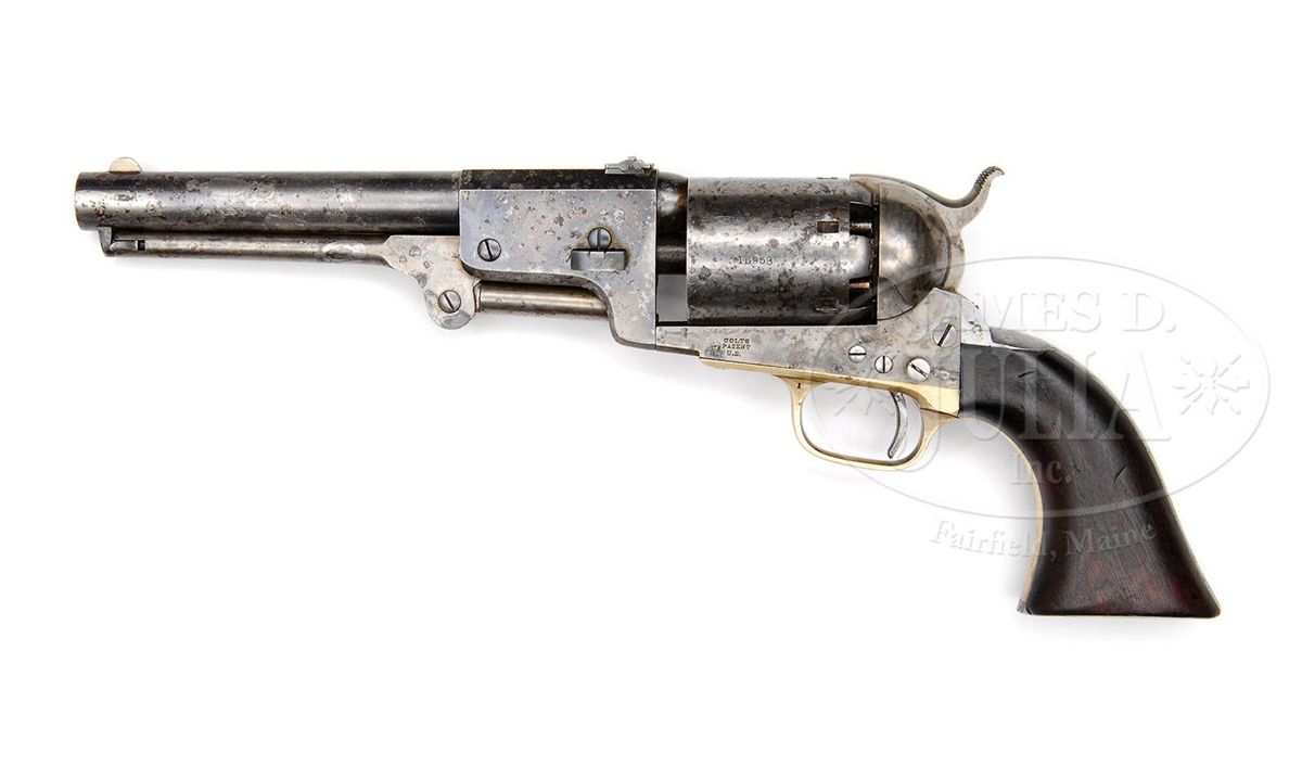 COLT 3RD MODEL DRAGOON PERCUSSION REVOLVER.