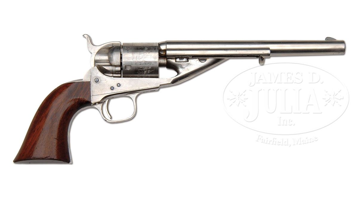 SCARCE COLT MODEL 1861 CONVERSION REVOLVER.