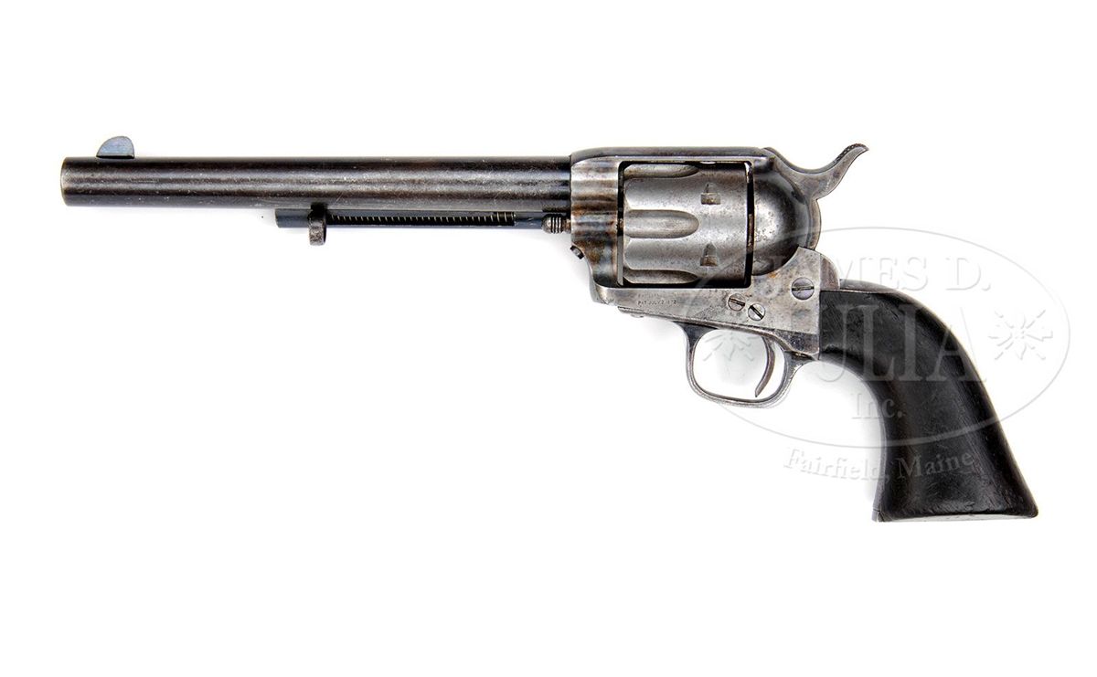 EXTREMELY RARE PINCHED FRAME COLT SINGLE ACTION ARMY REVOLVER.