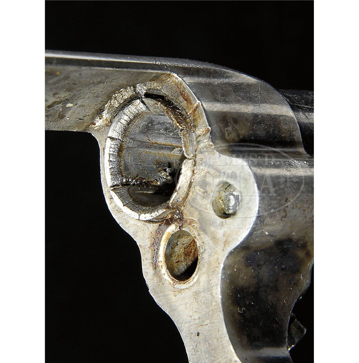 EXTREMELY RARE PINCHED FRAME COLT SINGLE ACTION ARMY REVOLVER.