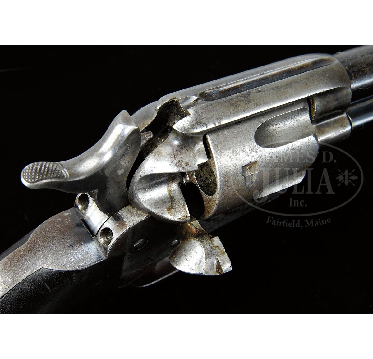 EXTREMELY RARE PINCHED FRAME COLT SINGLE ACTION ARMY REVOLVER.