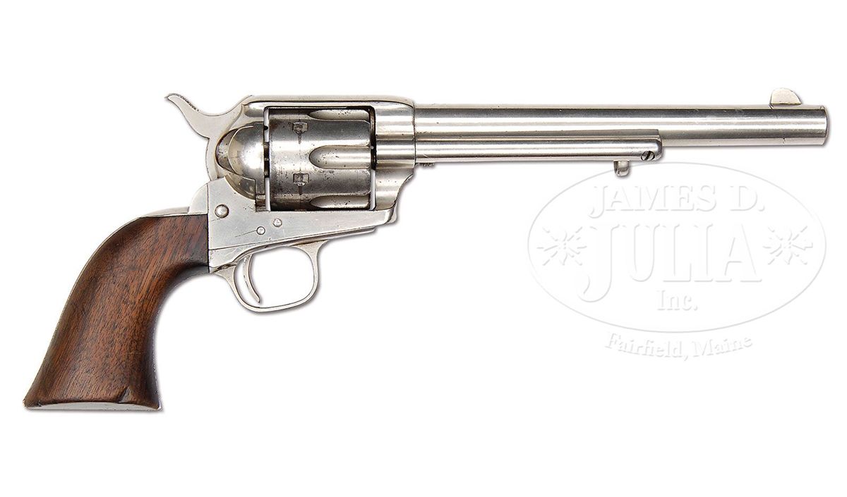 SCARCE BUY-BACK COLT SINGLE ACTION ARMY REVOLVER.