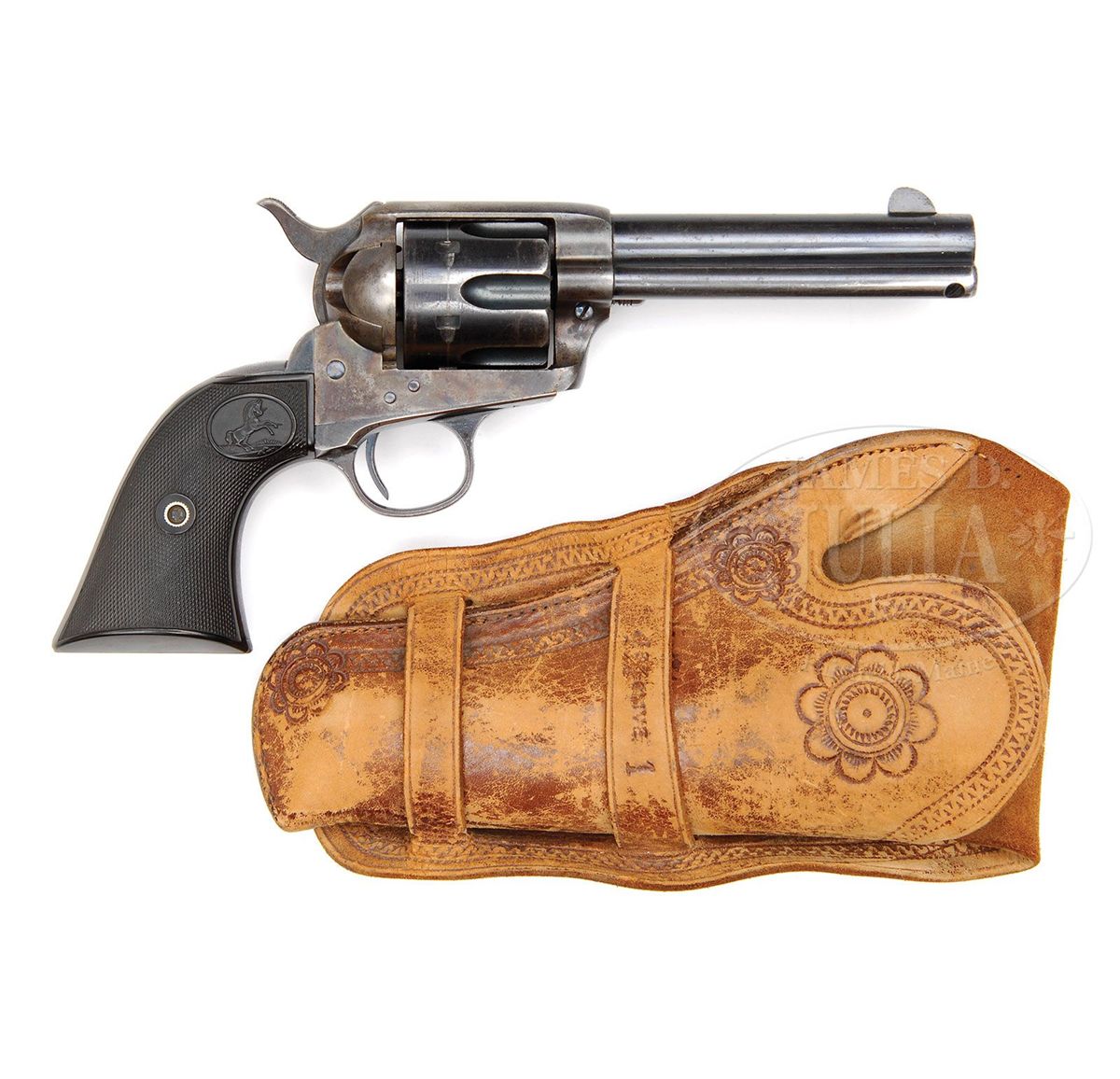 *COLT FRONTIER SIX SHOOTER SINGLE ACTION ARMY REVOLVER.