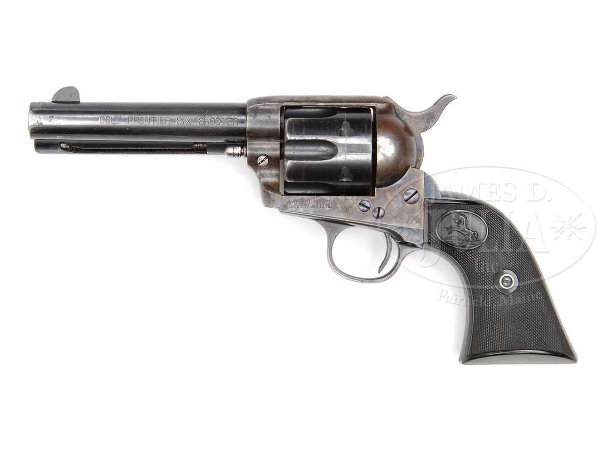 *COLT FRONTIER SIX SHOOTER SINGLE ACTION ARMY REVOLVER.