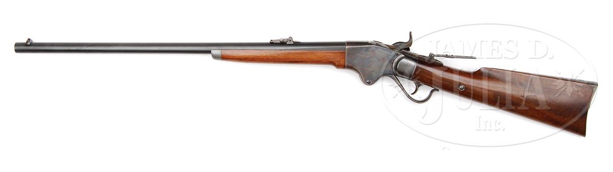 EXTREMELY RARE FACTORY ORIGINAL SPENCER SPORTING RIFLE.