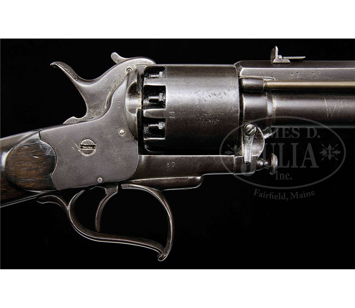 CONFEDERATE LEMAT PERCUSSION CARBINE.