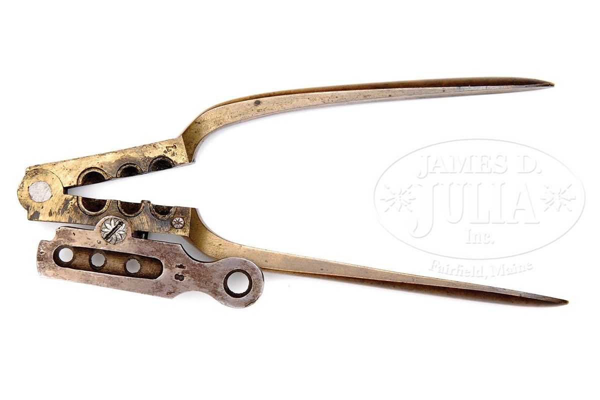 EXTRORDINARY CASED CONFEDERATE ENGRAVED AND SILVER INLAID BABY LEMAT ...