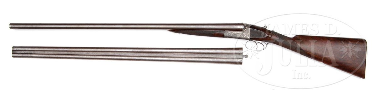 WESTLEY RICHARDS BEST ANSON DEELEY BOXLOCK GAME GUN WITH TWO SETS OF ...